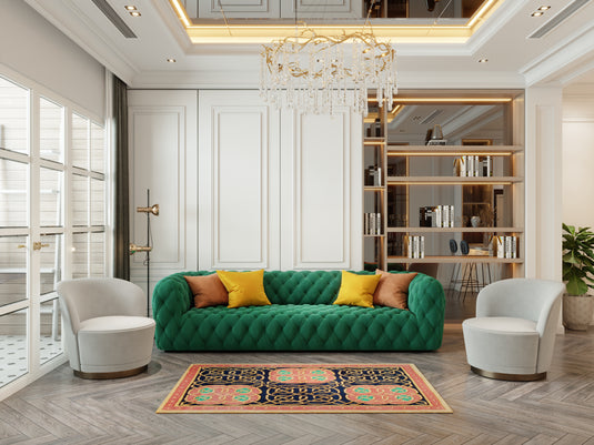 Handmade Wool Area Rugs inspired by Ancient Ireland | Celtic Rug